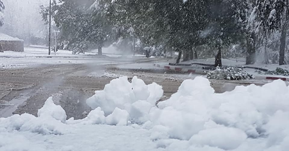THE VIEW FROM FEZ: Winter Arrives - Snow in the Atlas