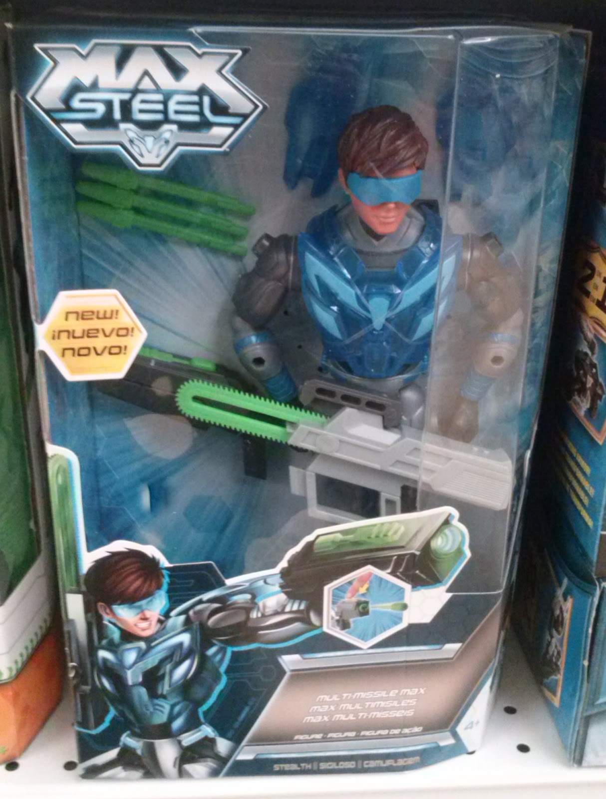 Max Steel Reboot: Llegan a tiendas las figuras Max Steel 2013
