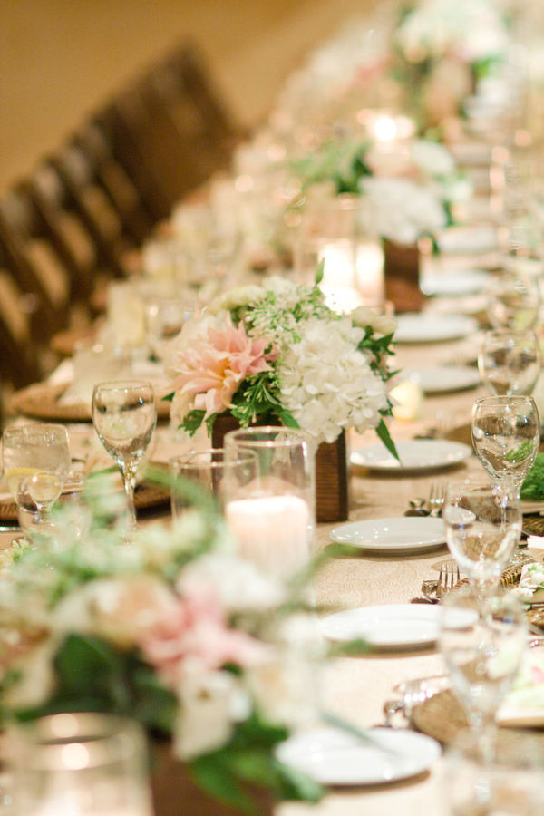 Wedding Style Guide Image Inspiration: Long table settings are ...