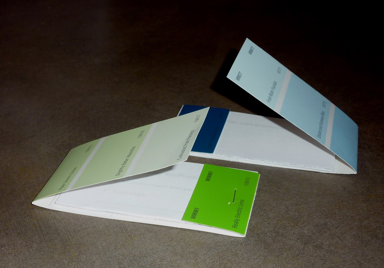 I'm working on a project (revisited): Paint Chip Scratch Pads