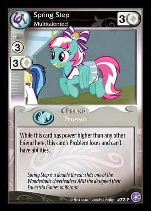 MLP Spring Step, Multitalented CCG Cards | MLP Merch