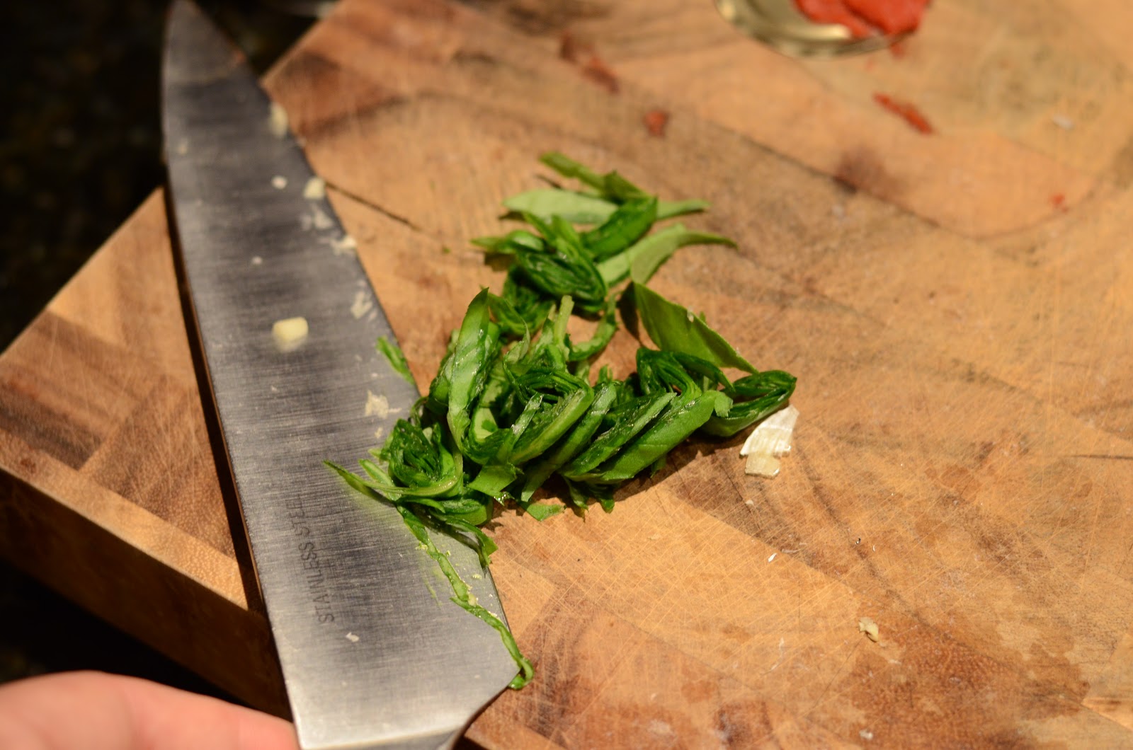 Food for Flicks: Chiffonade Cut