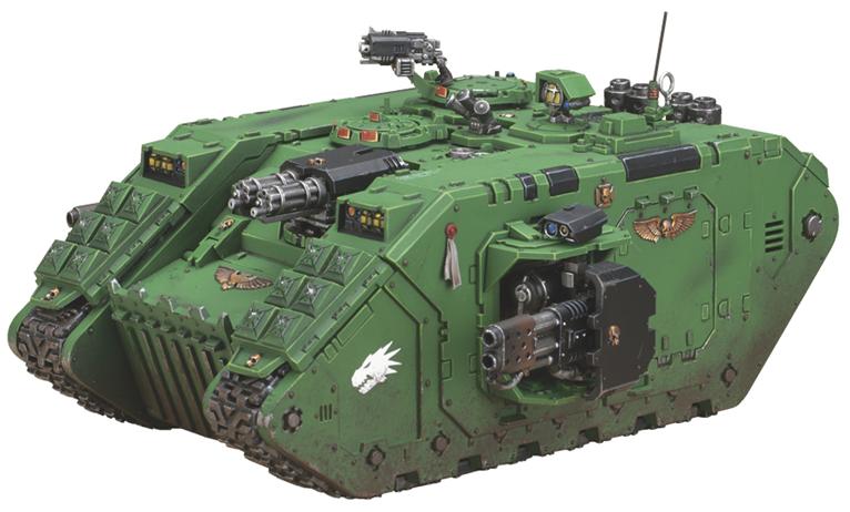The Eastern Fringe: Land Raider Variants and Space Wolves