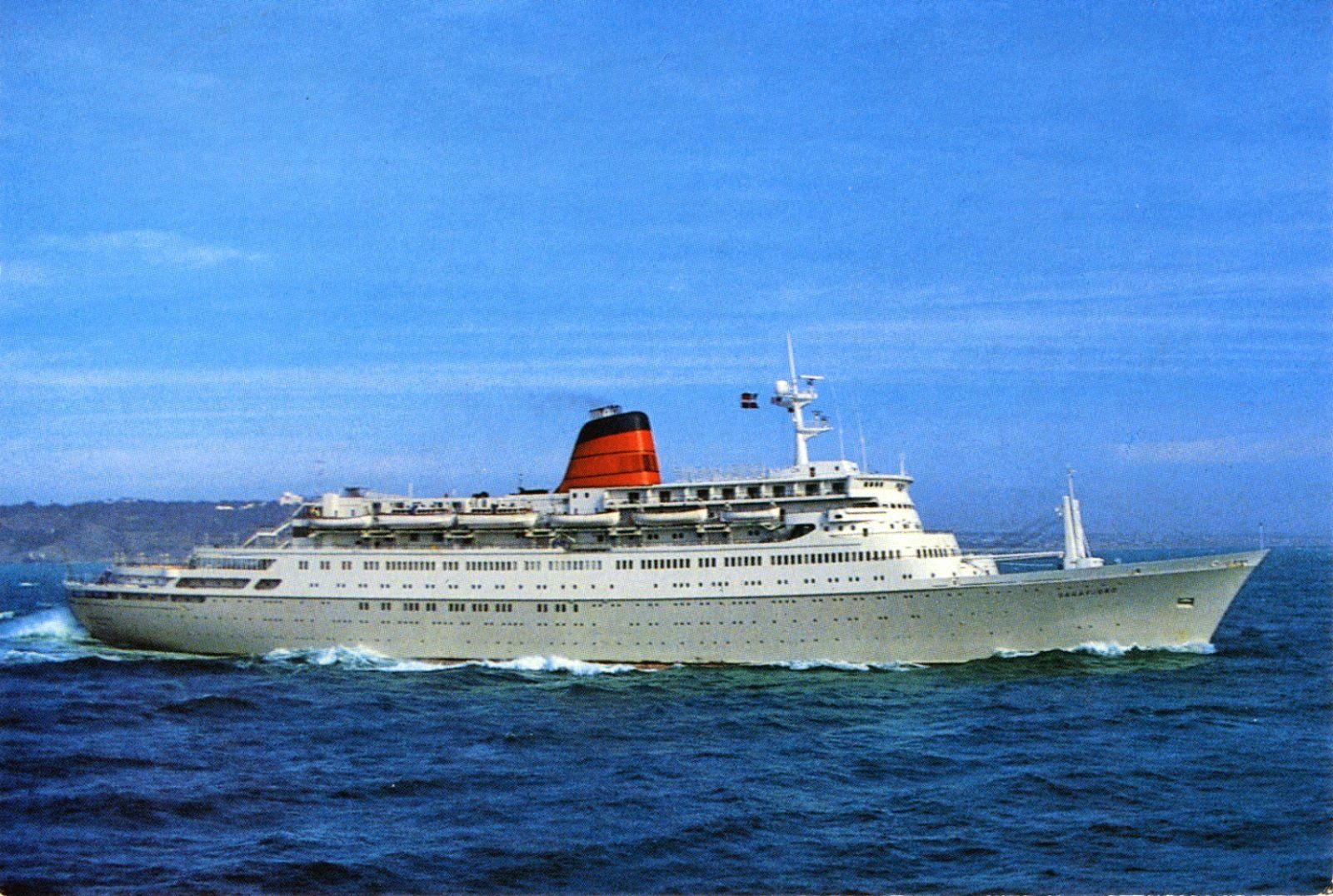 PoSeWe - Maritime Bilder: Sagafjord (1963)