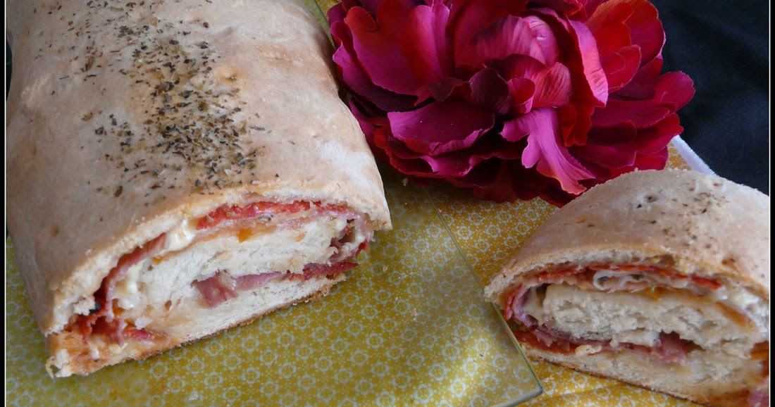 Pan Stromboli con un poco de todo - Chismes y Cacharros