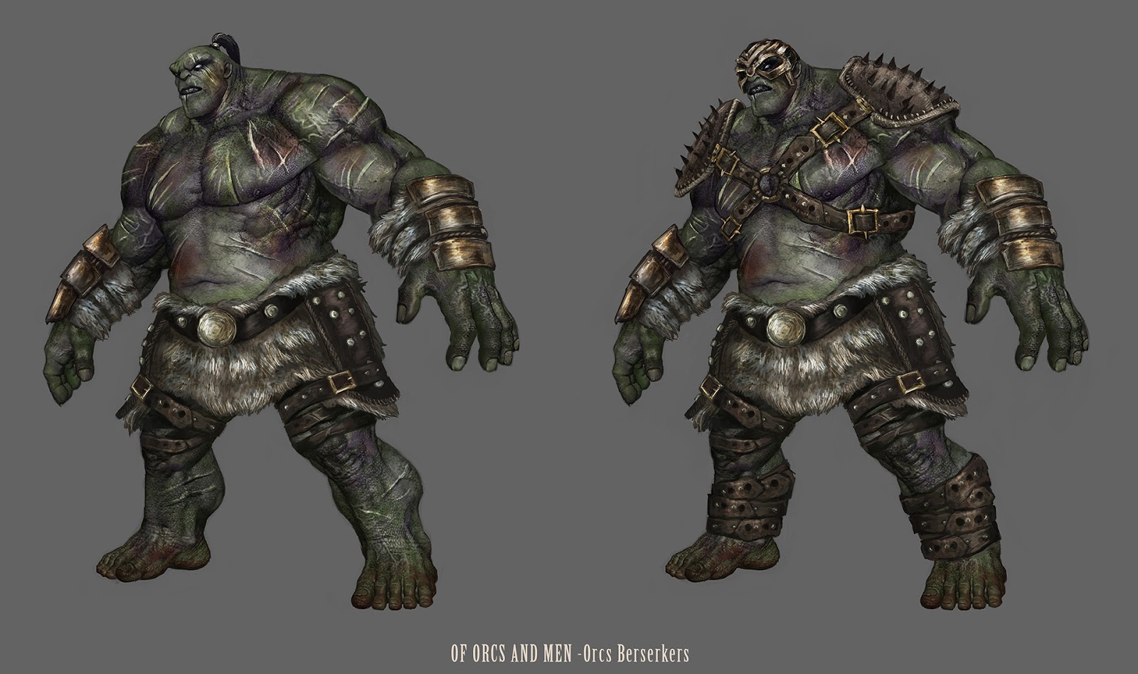 DARK 'n' BADASS: Of Orcs and Men - Character Designs