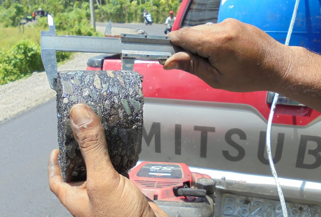 Cara Pengujian Core Drill Aspal