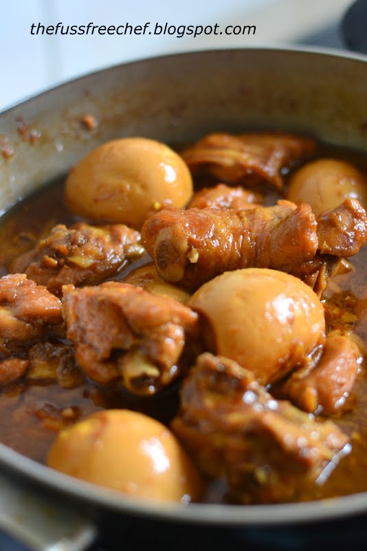 the FUSS FREE chef: Terengganu Braised Chicken (Kay Hong)