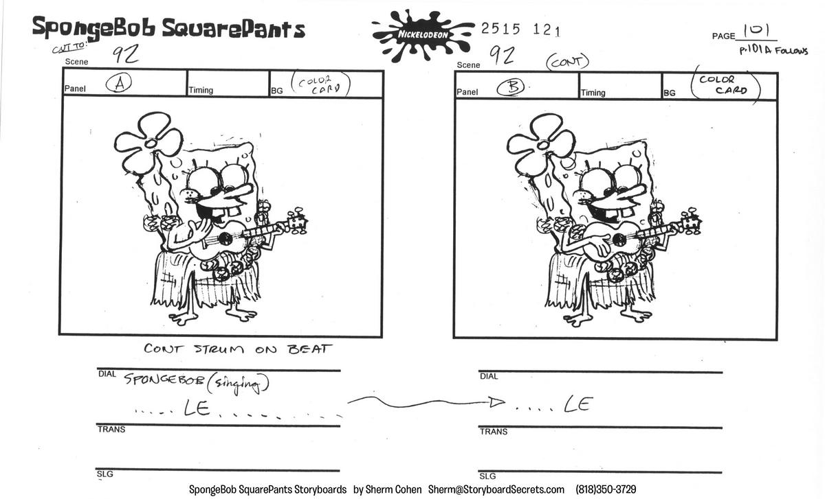 Sherm Cohen Storyboard Artist: SpongeBob Storyboards: The FUN Show