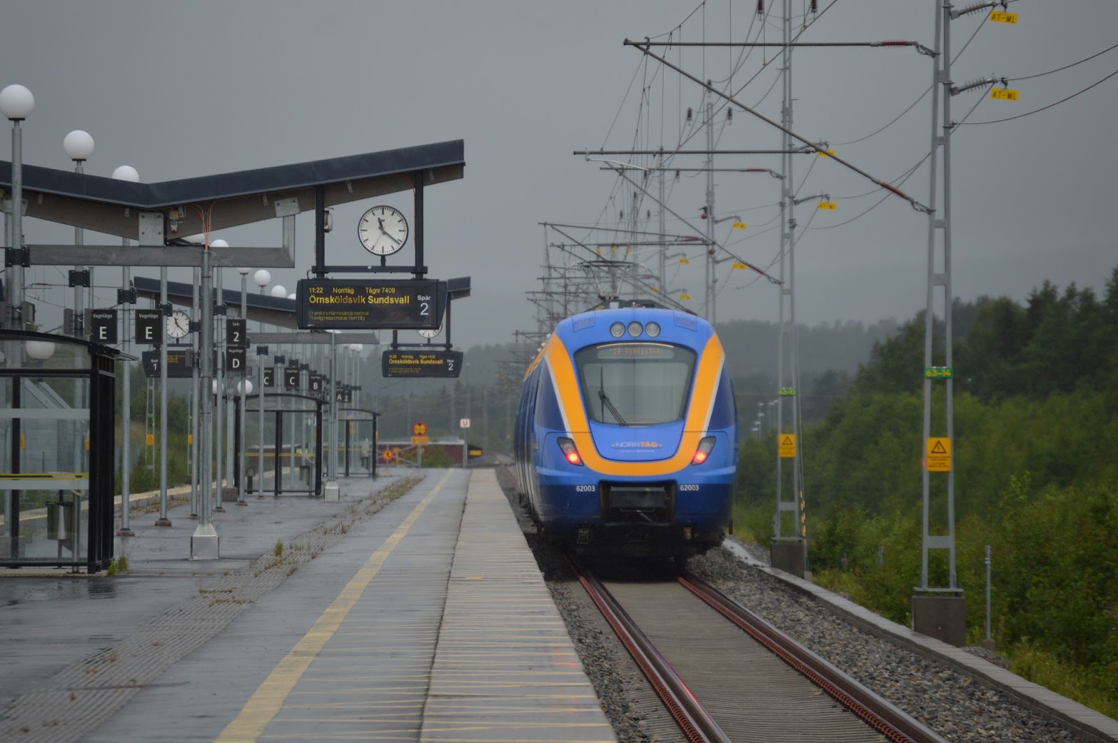 Trains and other things: North of Sweden: Botniabanan