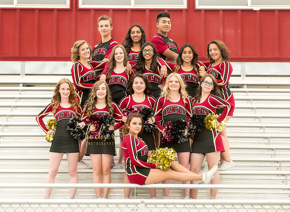 Columbia High Cheer Team Portraits | Nampa ID