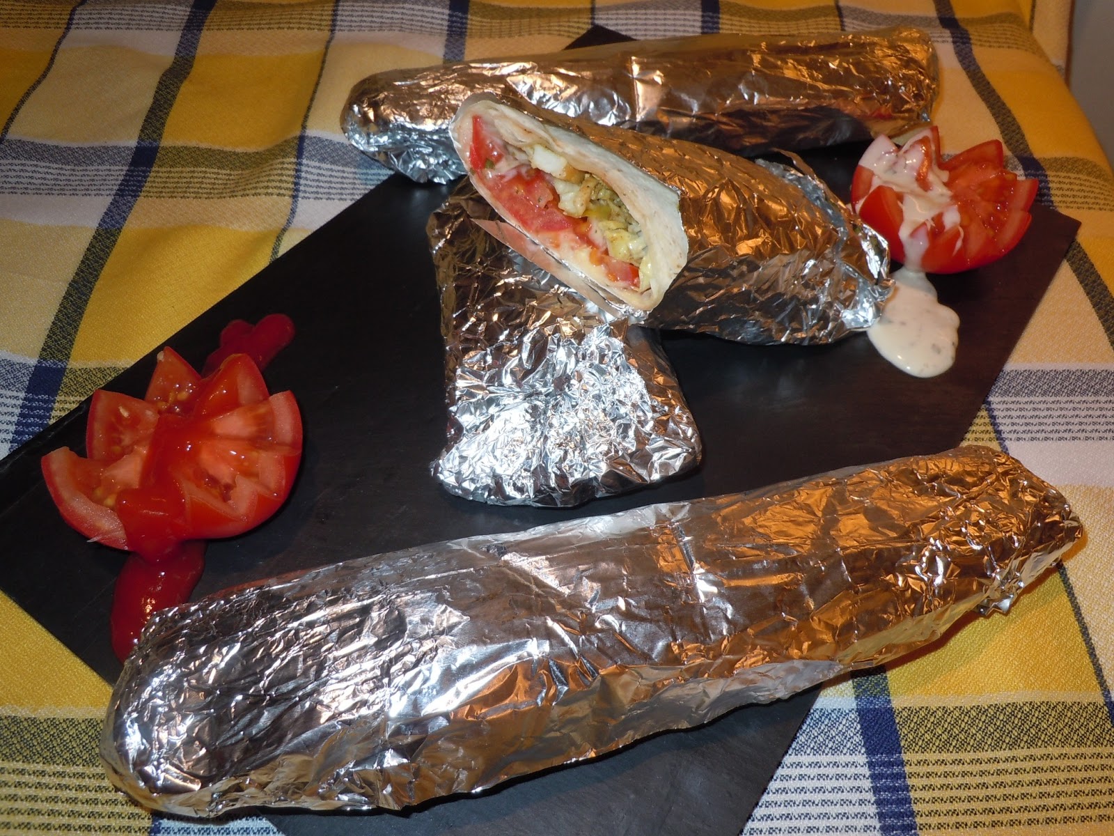 DURUM DE POLLO A MI MANERA