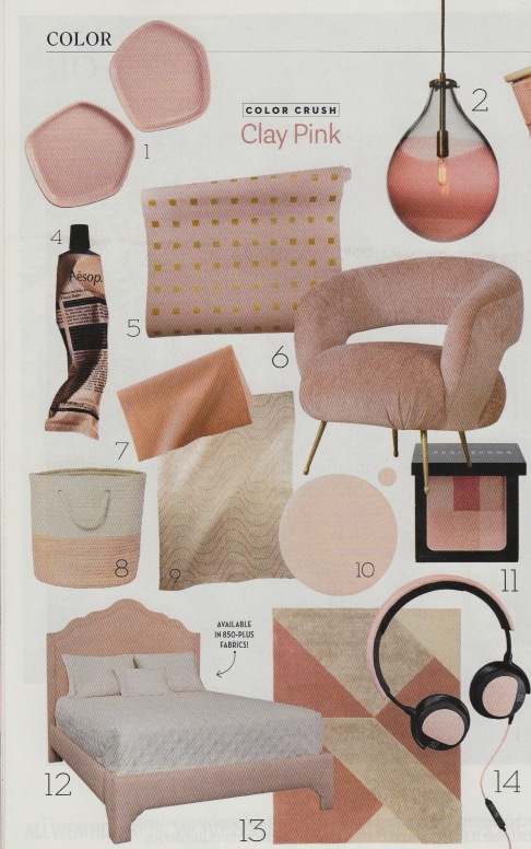 Hydrangea Hill Cottage: Moodboard Monday - Clay Pink