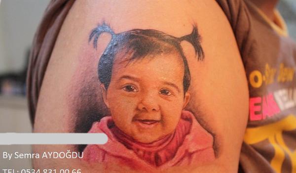 Rad Tats!: Pretty, pretty little baby face!