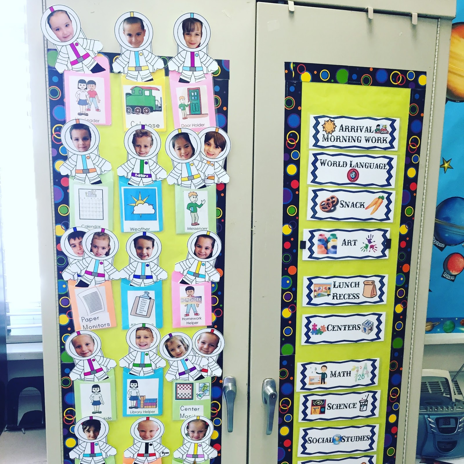 SPACE THEME CLASSROOM