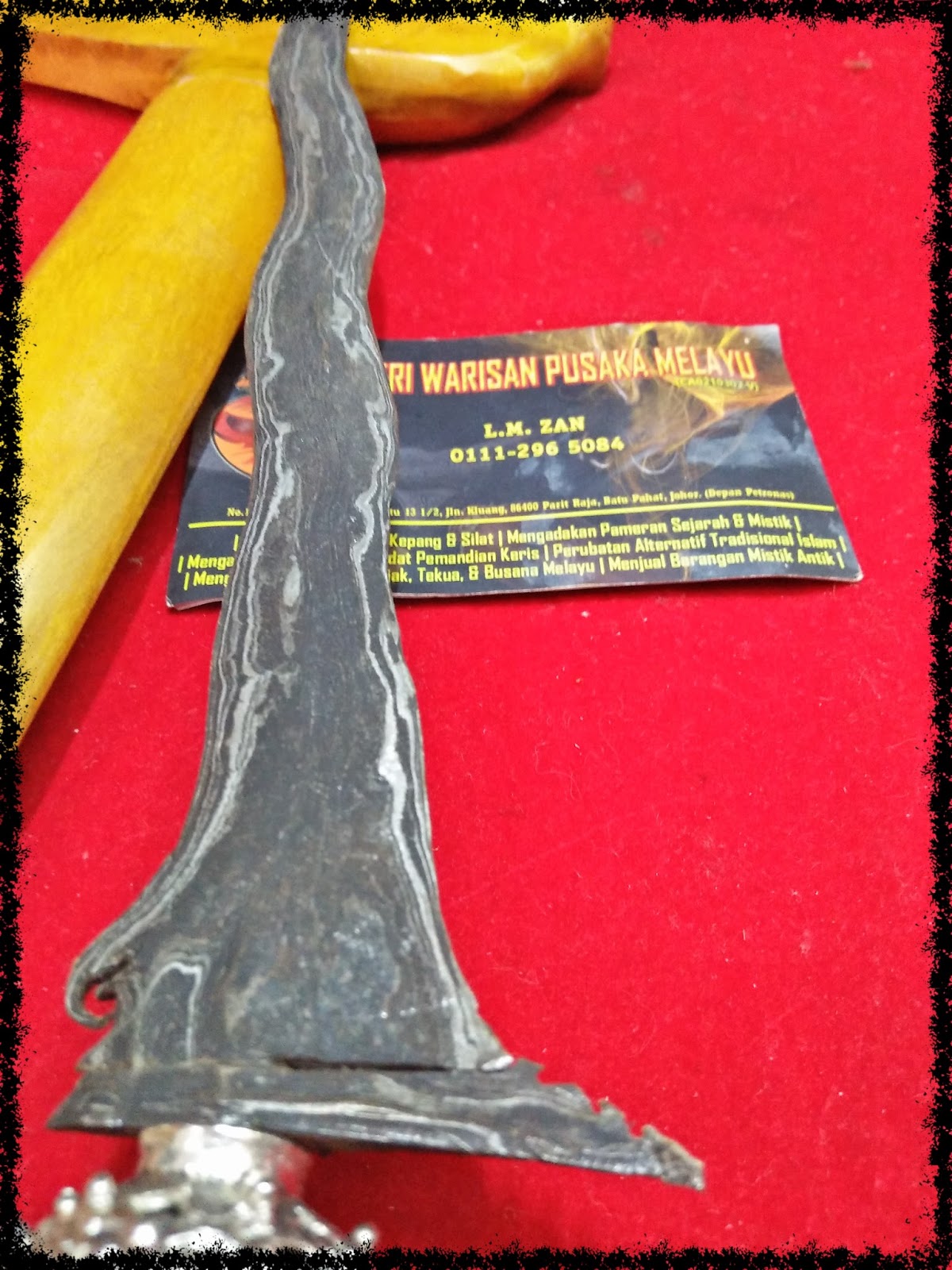 SELANGKAH KE ALAM MISTIK: KERIS MELAYU BERDIRI SELIT LUK 7