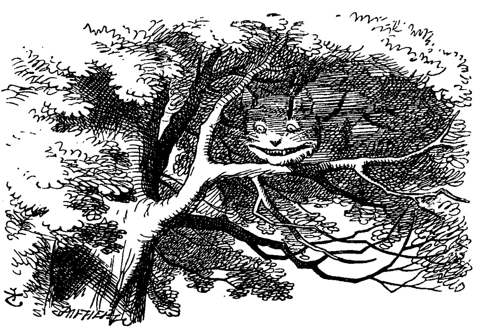 Borges todo el año: Jorge Luis Borges: El Gato de Cheshire y los Gatos ...