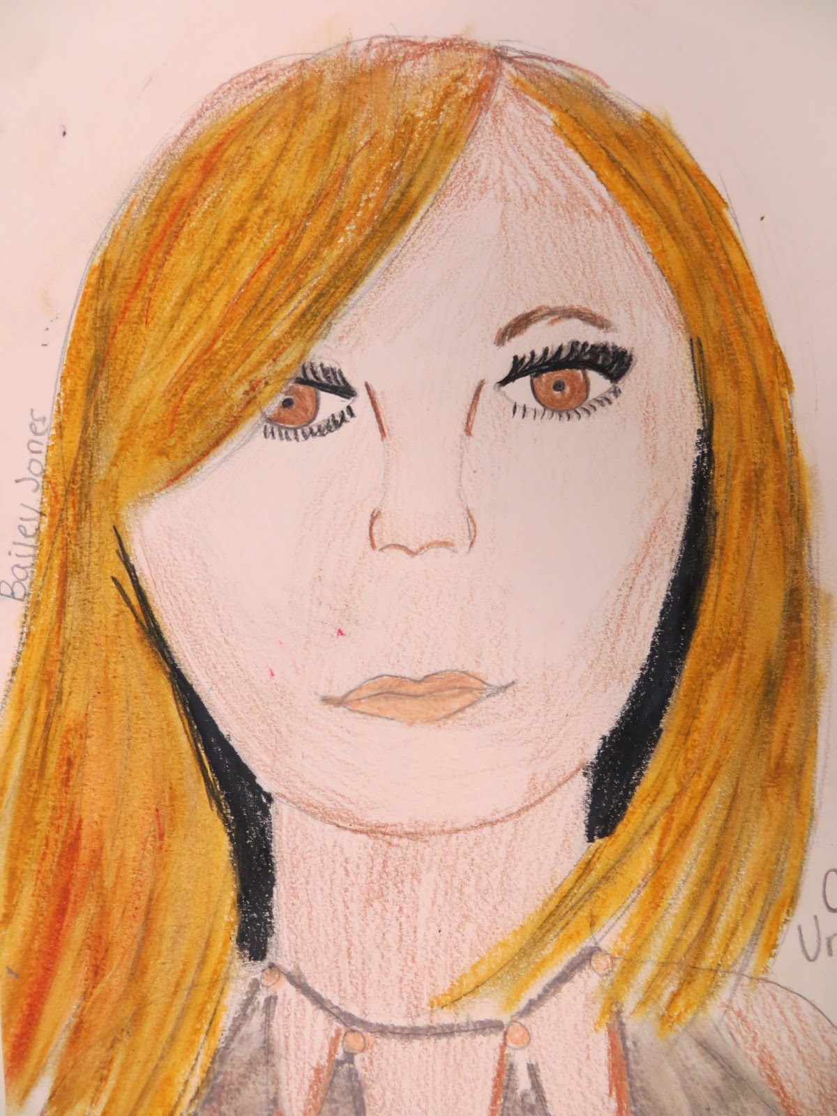 Shana's Art Room : Portrait Drawings- 8th Grade