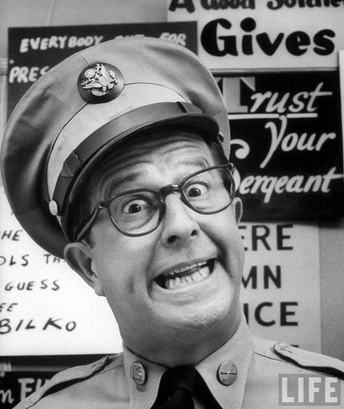 Los Angeles Morgue Files: Sgt. Bilko - The Phil Silvers Show - You'll ...