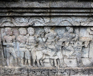 Relief di candi Penataran Blitar - kisah SEJARAH klasik