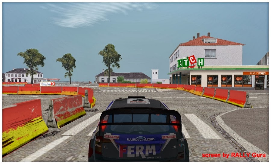 RBR+: 2x street rally stage