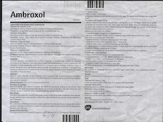 Drug Pamphlet: Ambroxol