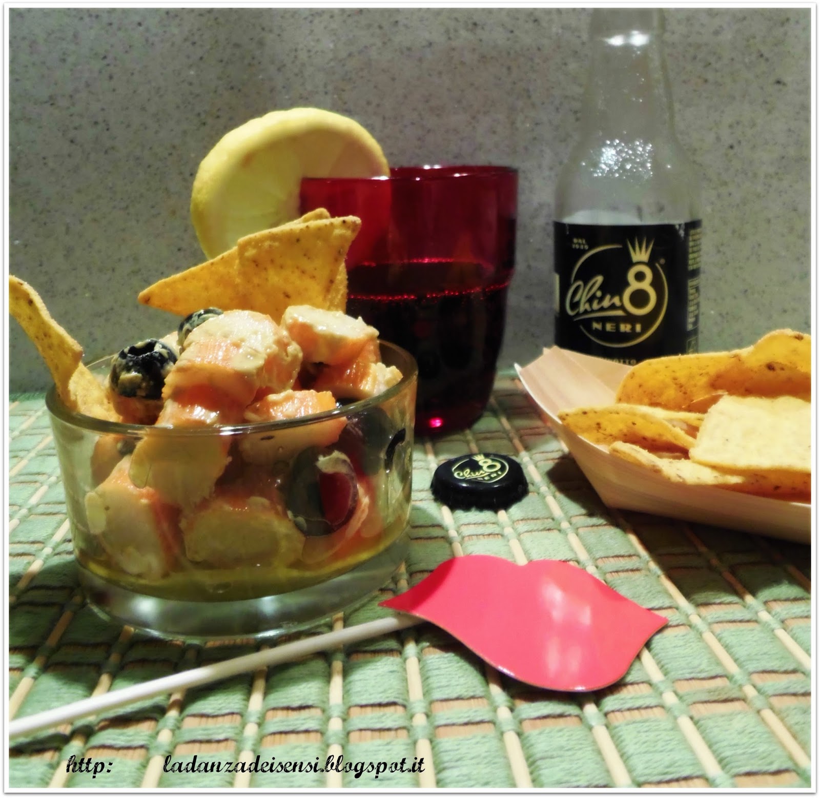 La Danza dei Sensi: Cocktail di surimi