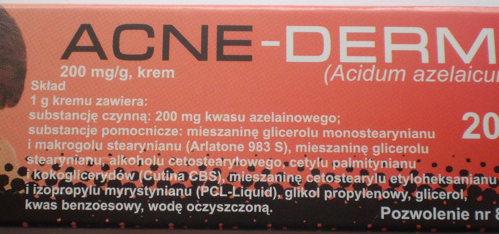 Kama kosmetoholiczka: Coś na tradzik - Acne-Derm oraz...maść ichtiolowa
