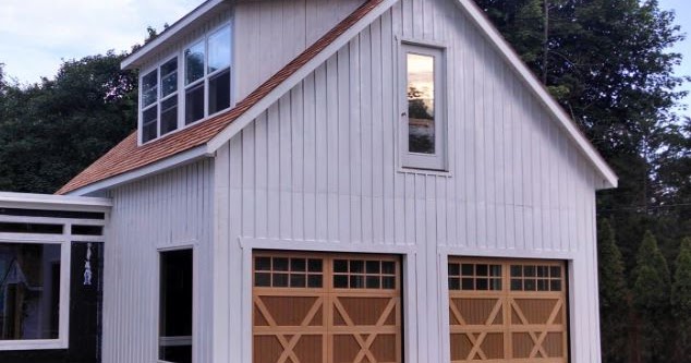 Forsythia Hill Finds: Amazing Prefab Garage built in 2.5 days by three ...