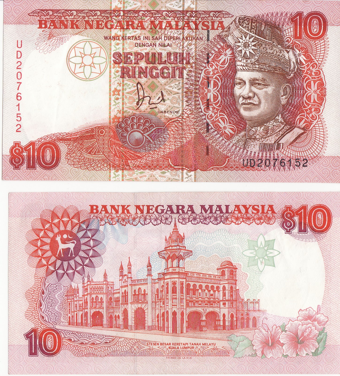 Randhawa's Bank Notes And Collectibles: Malaysia RM 10 - 6th Series ...