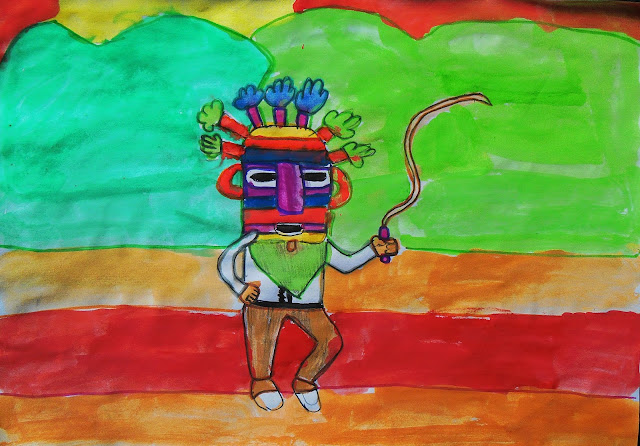 Diablo Huma, personaje de las Fiestas Tradicionales