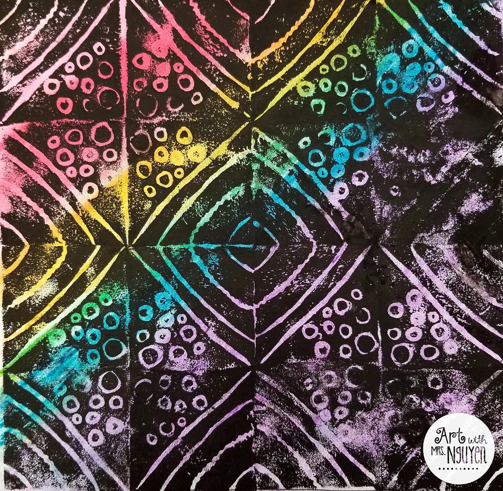 Radial Printmaking (4th) | Art with Mrs. Nguyen