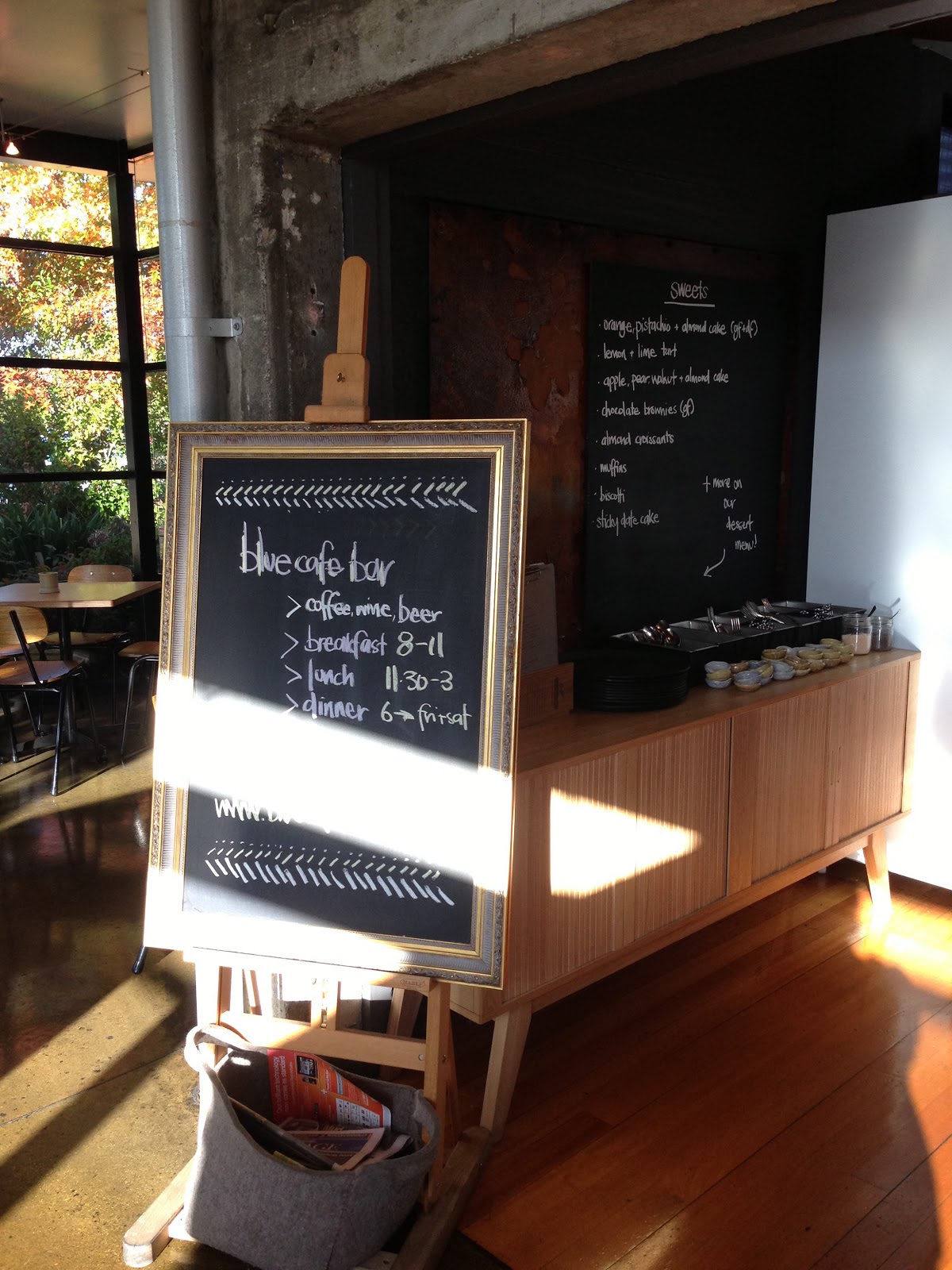 Hello From Tassie: Blue Cafe, Launceston Tasmania