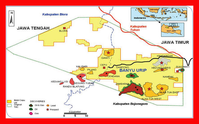 Banyu Urip Field; The Cepu block