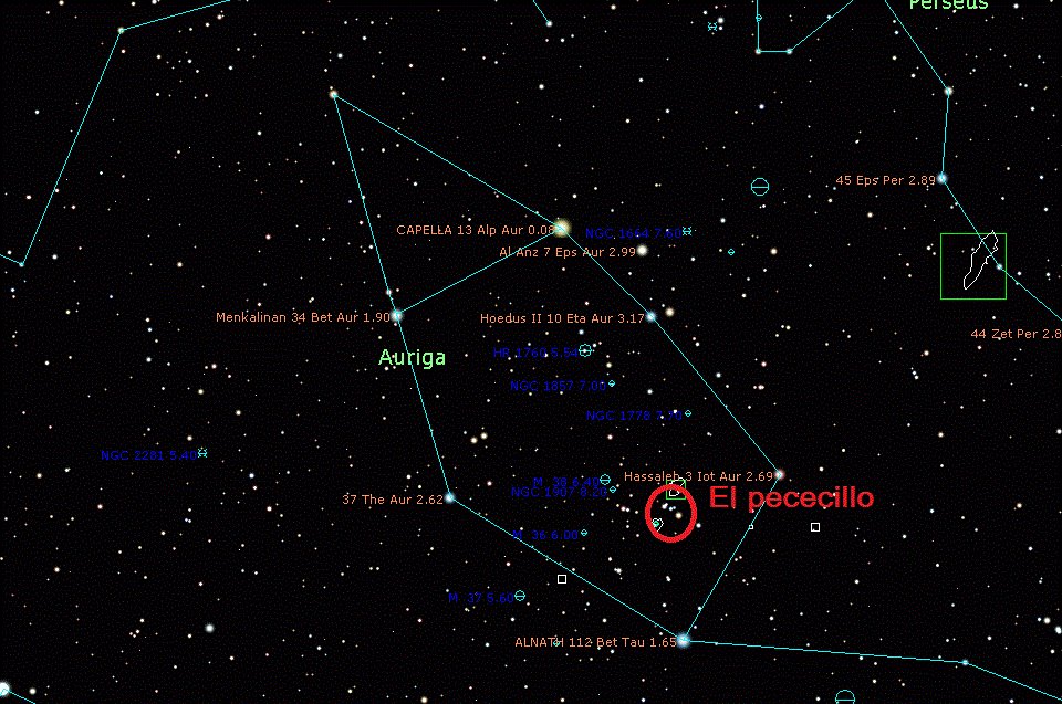 Universidad de Dogomka: La constelación del Auriga, como nunca las has ...