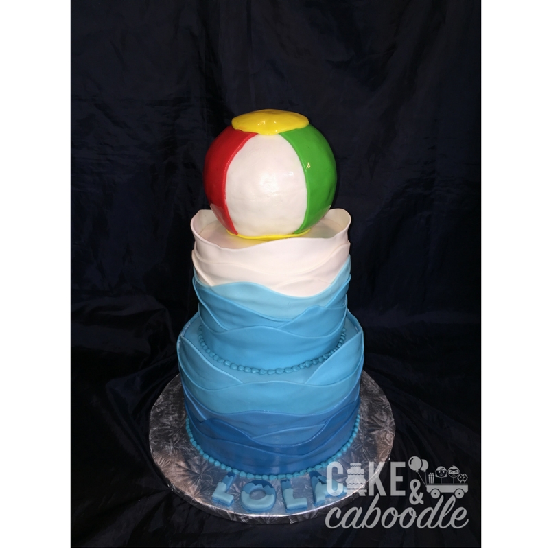 Pool Party Cake | Cake and Caboodle