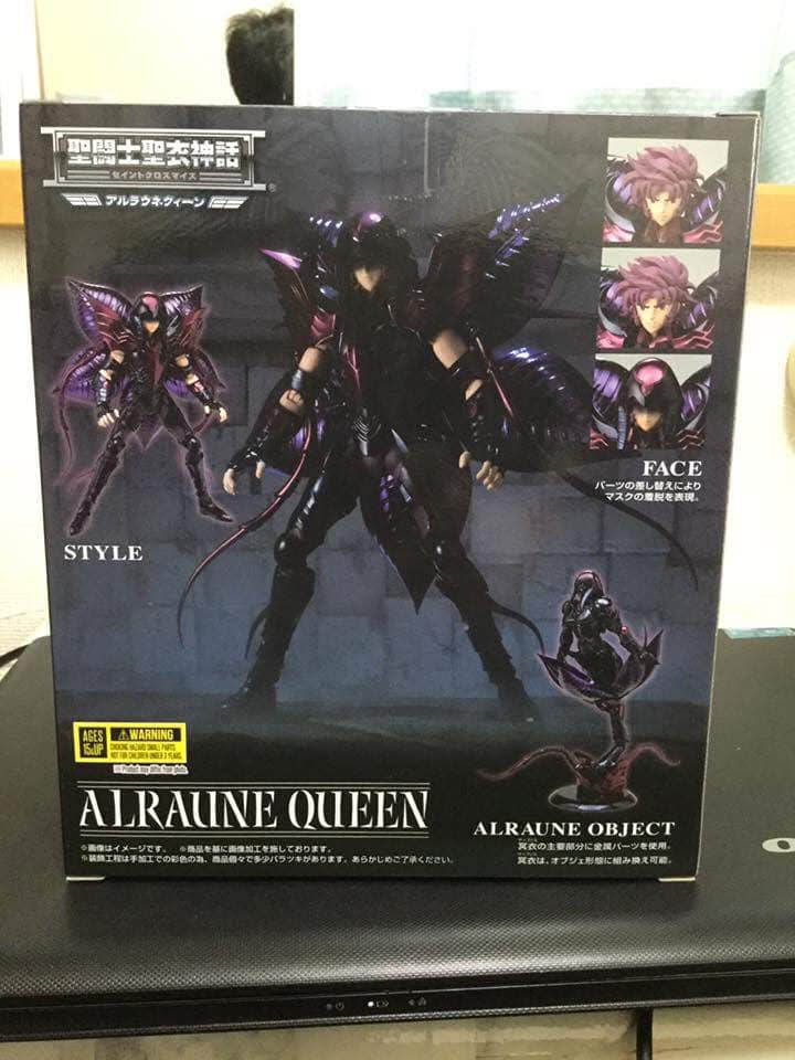 Caja de Queen de Alraune Myth Cloth - Saint Seiya