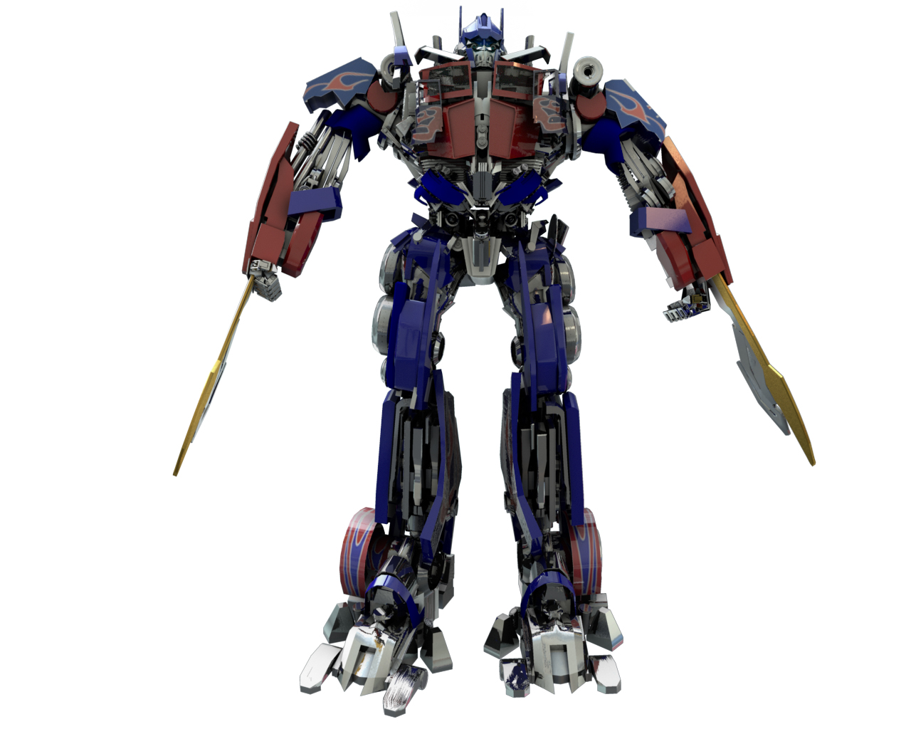 Bryan Koh's 3D Portfolio: Bumble Bee And Optimus Prime ( Advance ...