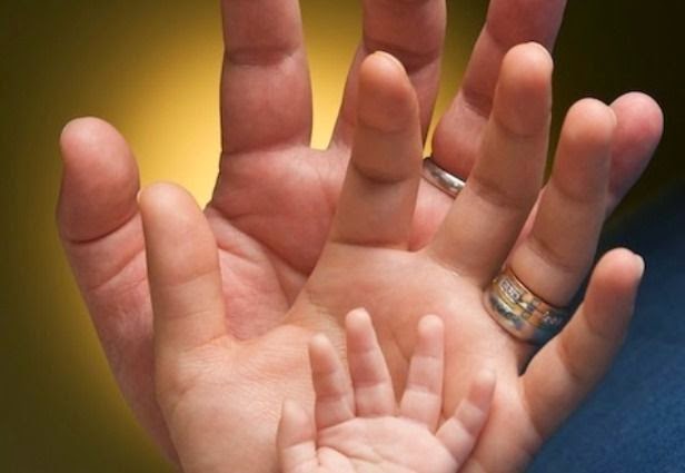 Handprint Prints | Munchkins and Mayhem