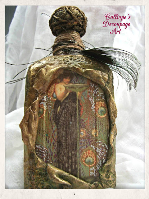 Calliope's Powertex Art: Η Τέχνη του Decoupage μέσα στο Χρόνο