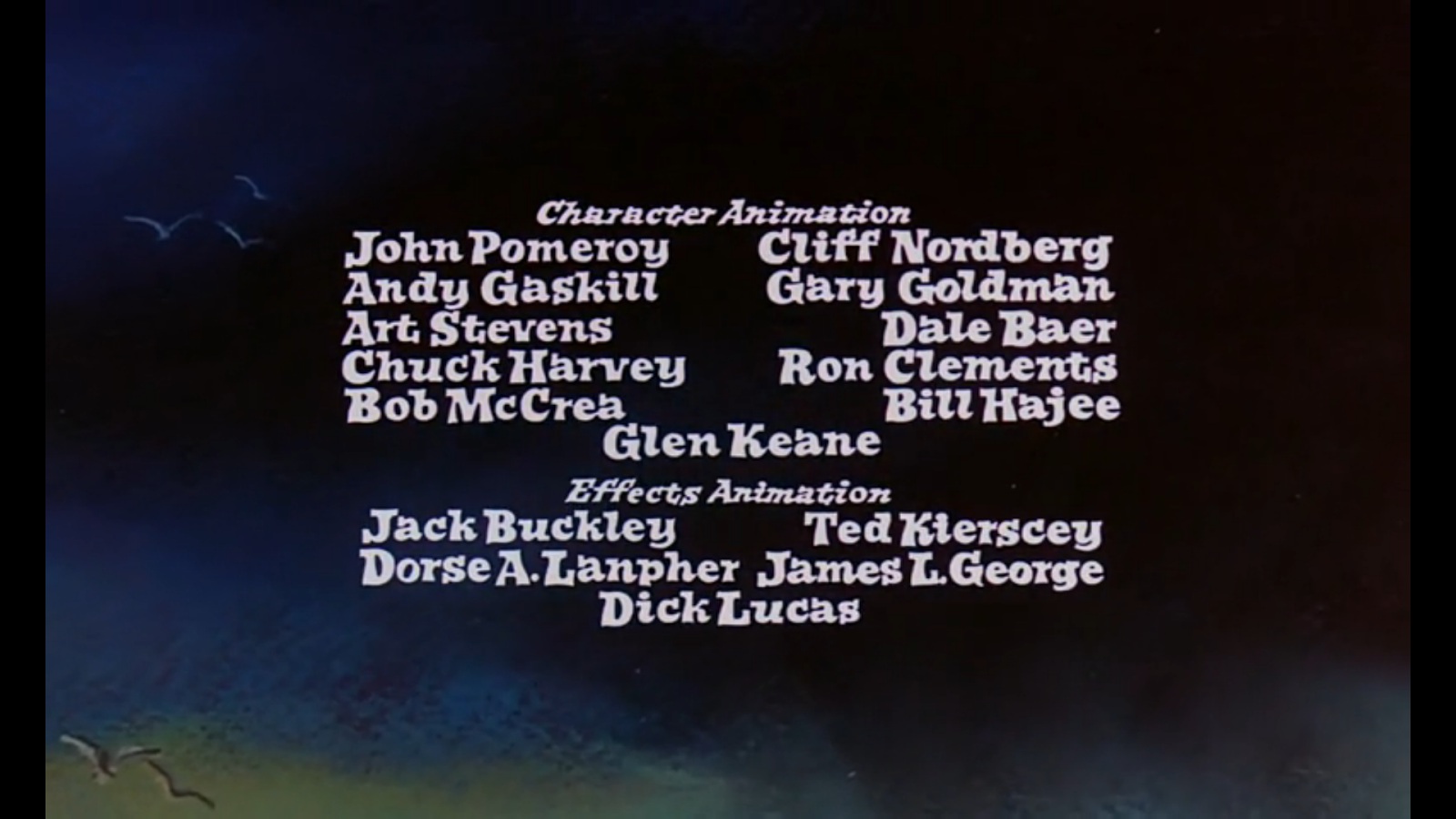 DISNEY CHALLENGE: THE RESCUERS