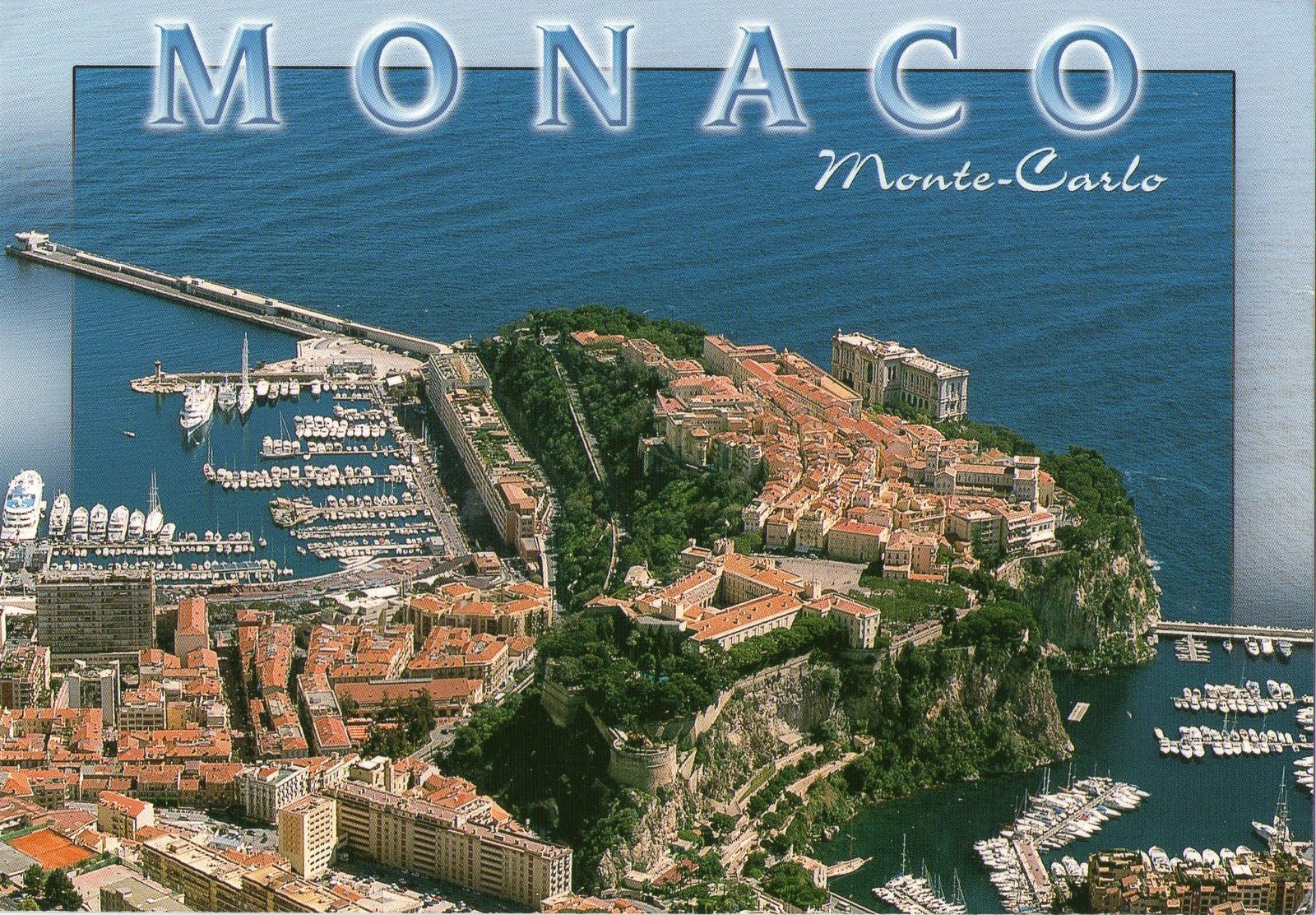 Postcards Journey: Monaco - Monte Carlo