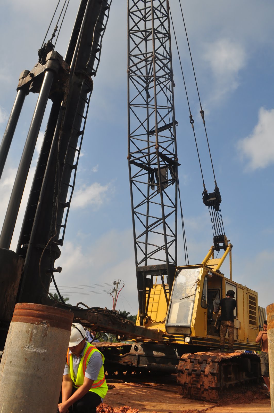 CIVIL ENGINEERING: K3 Dalam Pemancangan Tiang Pancang