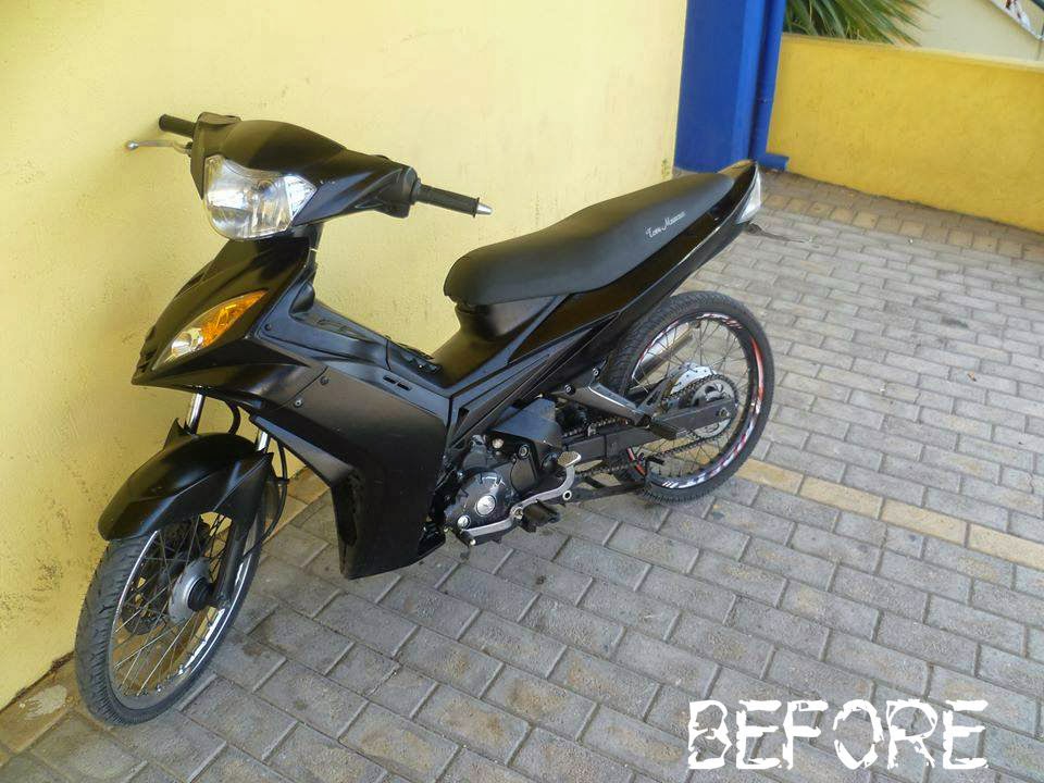 Mikrowio me dio rodes: Yamaha Crypton x 62 Uma Racing