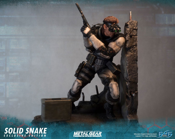 Metal Gear Solid - Solid Snake statue (First 4 Figures)
