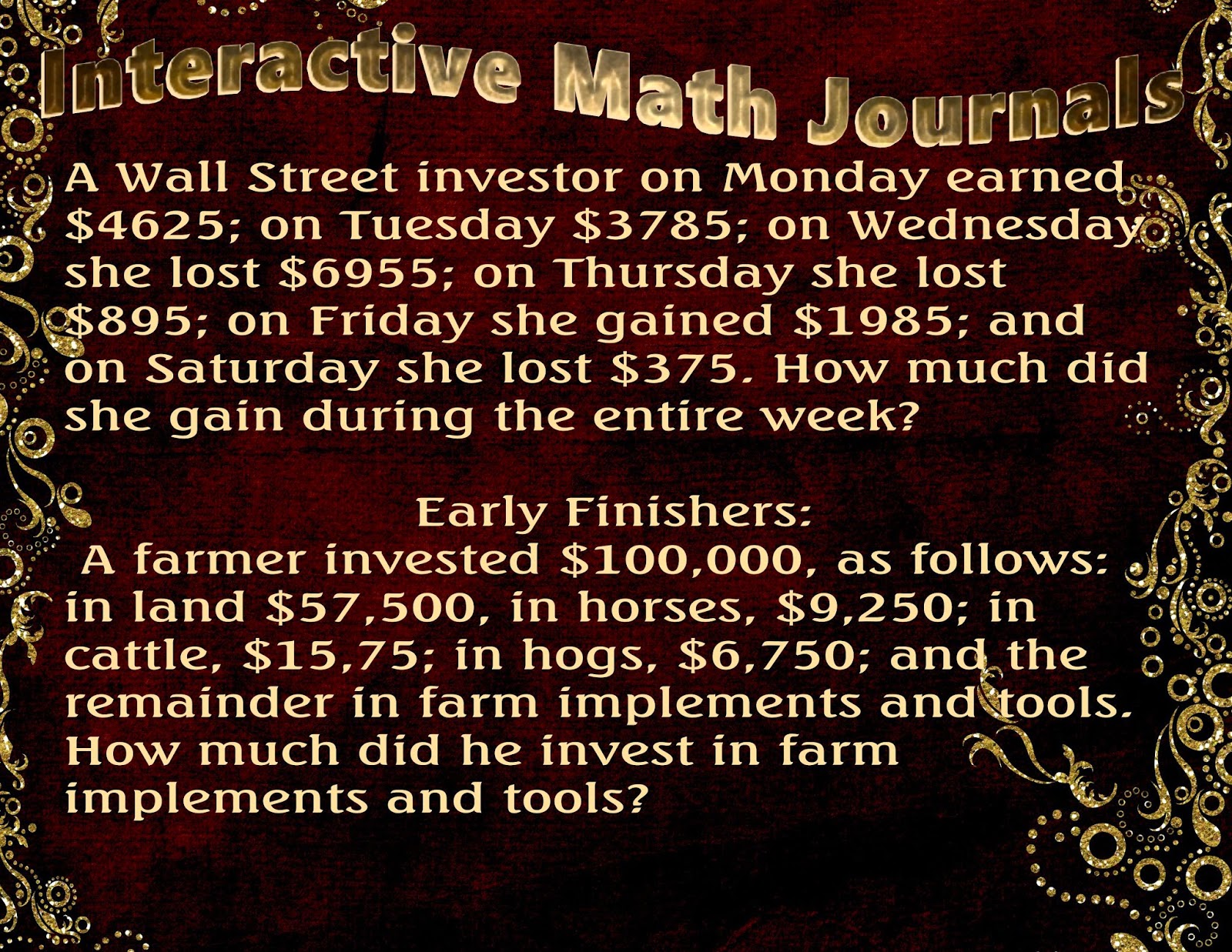 Reading Sage: Free Math Problem Solving Worksheets & Story Problems