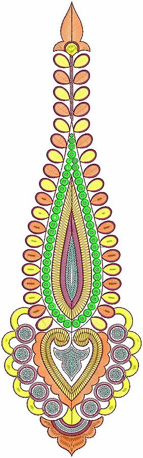 EmbDesignTube: Indian Designer Create Kali Patch Designs