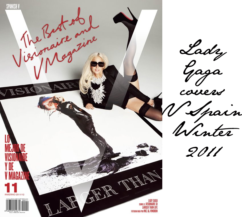 Lady Gaga covers Spanish V Magazine - Emily Jane Johnston