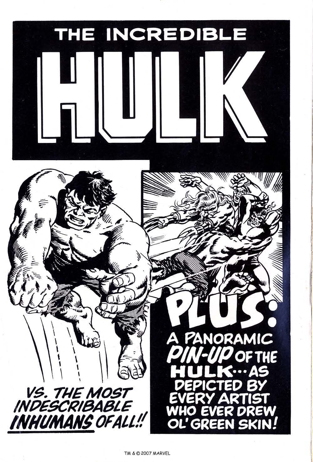 WBG+: Incredible Hulk King-Size Special #1: Hulk Battles The Inhumans
