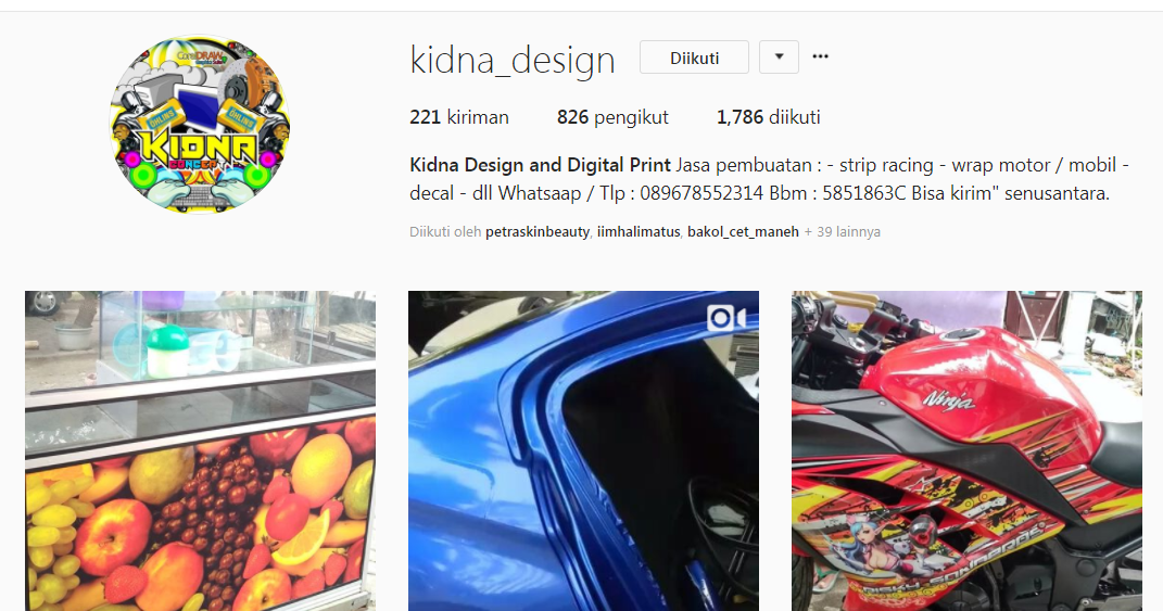Instagram Kidna Design